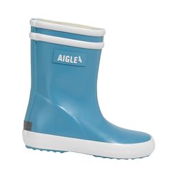Aigle Kinderstiefel Baby-Flac 2 in hellblau/wei&szlig; in hellblau/wei&szlig; | Gr.: 19