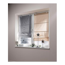 Heine Raffrollo in grau | Gr.: 140-x-120-cm