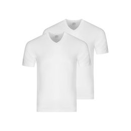 Ragman Unterhemd / Shirt Kurzarm Basic in Wei&szlig; | Gr.: 3XL