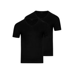 Ragman Unterhemd / Shirt Kurzarm Basic in Schwarz | Gr.: 3XL