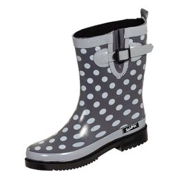Bockstiegel Regenstiefel Dorin in grau/multi | Gr.: 41