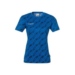 Uhlsport Trainings-T-Shirt Progressive 28 Women in azurblau | Gr.: XXL
