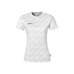 Uhlsport Trainings-T-Shirt Progressive 28 Women in wei&szlig; | Gr.: L