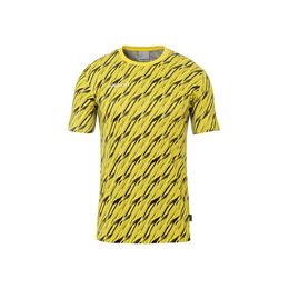 Uhlsport Trainings-T-Shirt Progressive 28 Kids in limonengelb | Gr.: S