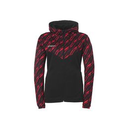 Uhlsport Trainingsjacke Progressive 28 Multi Women in schwarz/rot | Gr.: L