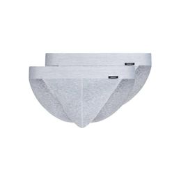 Skiny Slip 2er Pack in Grau | Gr.: M