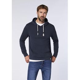 Detto Fatto Hoodie im Basic-Stil in Blau | Gr.: 48