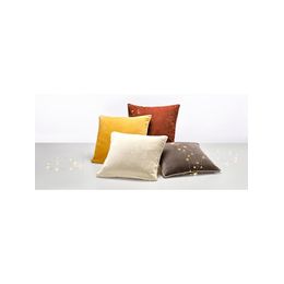 Heine Kissenh&uuml;lle in ecru | Gr.: 50-x-50-cm