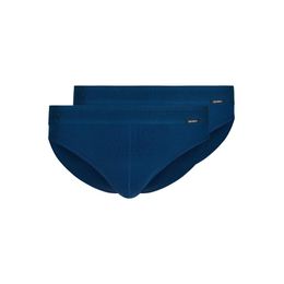 Skiny Slip 2er Pack in Blau | Gr.: XXL