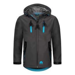 Jacke Arctic Seven Herren Softshelljacke AS306 in Dunkelgrau | Gr.: XL