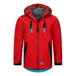 Jacke Arctic Seven Herren Softshelljacke AS306 in Rot | Gr.: XL