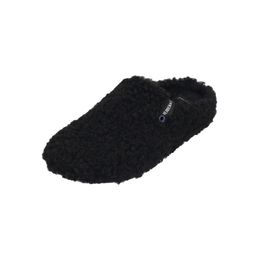 VERBENAS Hausschuhe YORK CURLY 5860500660 in schwarz | Gr.: 38