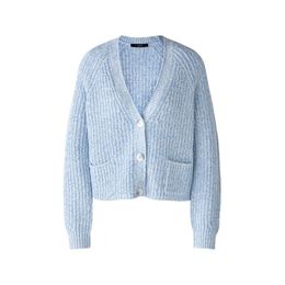 Oui Knit Cardigan 'Lafonya' female Blue size 40