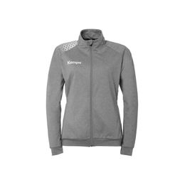 Kempa Trainingsjacke Ambition 28 Poly Women in dark grau melange | Gr.: S