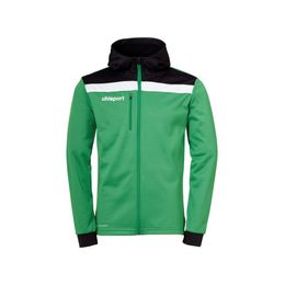 Uhlsport Trainingsjacke OFFENSE 23 MULTI HOOD JACKET in gr&uuml;n/schwarz | Gr.: XL
