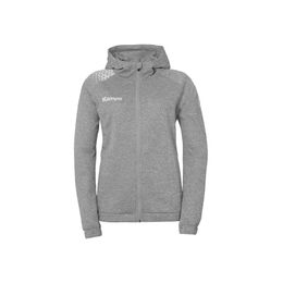 Kempa Kapuzenjacke Ambition 28 Women in dark grau melange | Gr.: XL