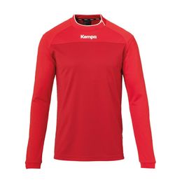 Kempa Longsleeve PRIME LANGARMSHIRT in chilirot/rot | Gr.: XL