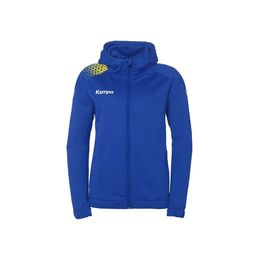 Kempa Kapuzenjacke Ambition 28 Women in royal/limonengelb | Gr.: XXL
