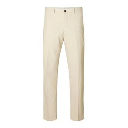 Selected Pleated Pants 'SLHNeli' male Beige size 44