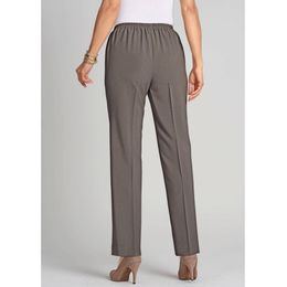 GOLDNER Kurzgr&ouml;&szlig;e: Re-fresh Schlupfhose in taupe | Gr.: 20
