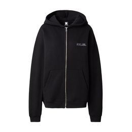 Karo Kauer Zip-Up Hoodie female Black size 36