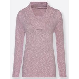 WITT WEIDEN Pullover in orchidee-meliert | Gr.: 48