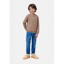 Jack & Jones JACK & JONES Junior Sweatshirt 'Point Sweat Badge' in lila | Gr.: 122
