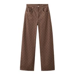 Mango Jeans female Brown size 40