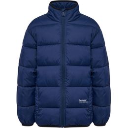 Hummel Rei&szlig;verschluss Jacke Hmljr Lightweight Multisport Kinder in DRESS BLUES | Gr.: 164