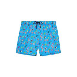 HOM Boxer-Badehose Beach Boxer Lido in blue print | Gr.: S