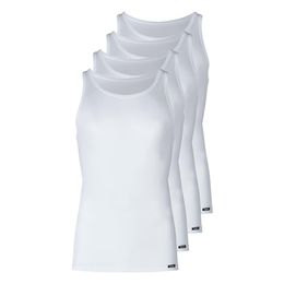 Skiny Unterhemd / Tanktop Basic in Wei&szlig; | Gr.: L