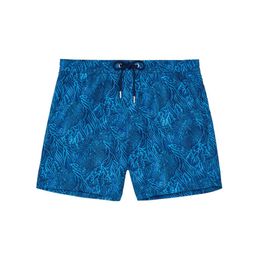 HOM Boxer-Badehose Beach Boxer Panarea in blue print | Gr.: L