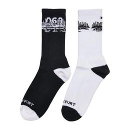 Mister Tee Basic Socks in black/white | Gr.: 35-38