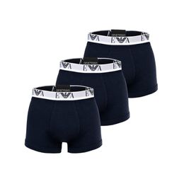 Emporio Armani Boxershort 3er Pack in Blau | Gr.: XXL