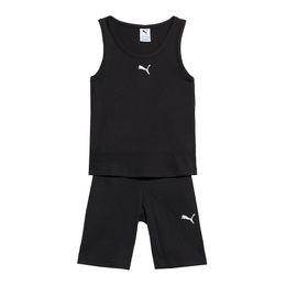 Puma Set 'ESS' Jungen Gr&ouml;&szlig;e 152 schwarz / wei&szlig;