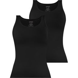 Janice 2 x Damen Top Nazca in Schwarz | Gr.: XS/S
