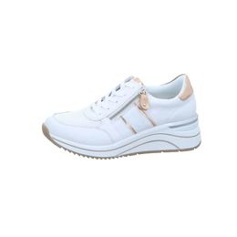Remonte Lowtop-Sneaker in weiss/weiss/kupfer | Gr.: 39