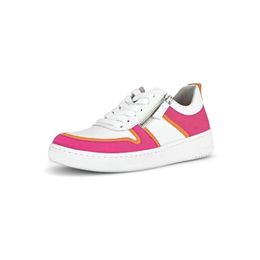 Gabor Sneaker in Wei&szlig;/Pink | Gr.: 35,5