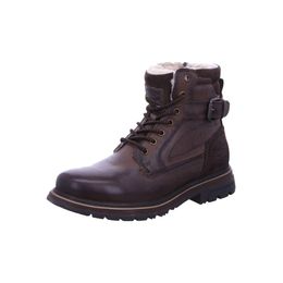 Dockers Schn&uuml;rstiefeletten in braun | Gr.: 43