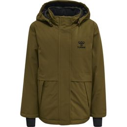 Hummel Rei&szlig;verschluss Jacke Daumenl&ouml;cher Hmlurban Jungen in DARK OLIVE | Gr.: 122