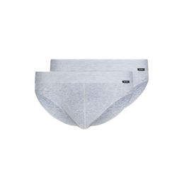 Skiny Slip / Unterhose Basic in Silver melange | Gr.: XL