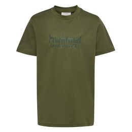 Hummel T-Shirt Hmljr Base Multisport Kinder in WINTER MOSS | Gr.: 58-63