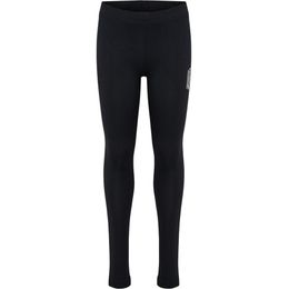 Hummel Verstellbare Taille Leggings Hmljr Base Multisport Kinder in BLACK | Gr.: 116