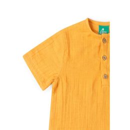 Little Green Radicals Henley-Top in Gold | Gr.: 12-18 MONATE