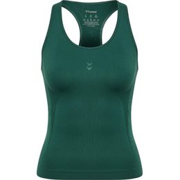 Hummel Top Hmlflow Multisport Damen in BISTRO GREEN | Gr.: M