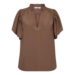 Co'Couture Co'couture Top ToraCC Frill V in Walnut | Gr.: L