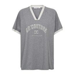 Co'Couture Co'couture T-shirt SiaraCC in GreyMelangeOffWhite | Gr.: M