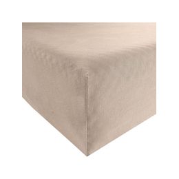 Formesse Spannbettlaken Bella Donna in sand | Gr.: 140x190 cm - 160x220 cm