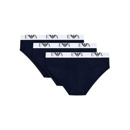 Emporio Armani 3er Pack Brief in Dunkelblau | Gr.: L