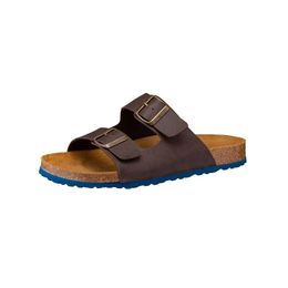 Lico Pantolette "Bioline Concrete" in Braun | Gr.: 45